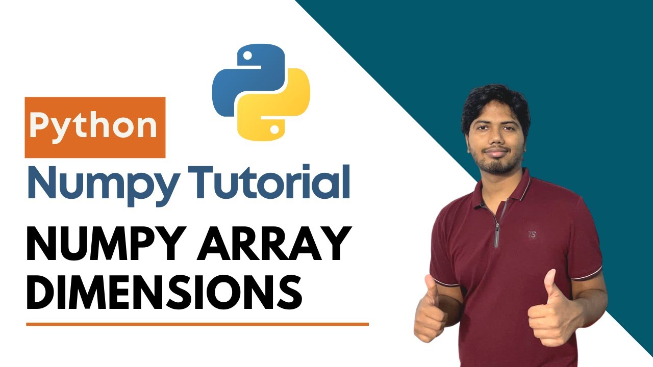 2. Numpy Array Dimensions | CloudyML