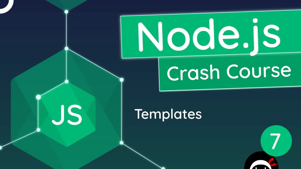 Node.js Crash Course Tutorial #7 - View Engines
