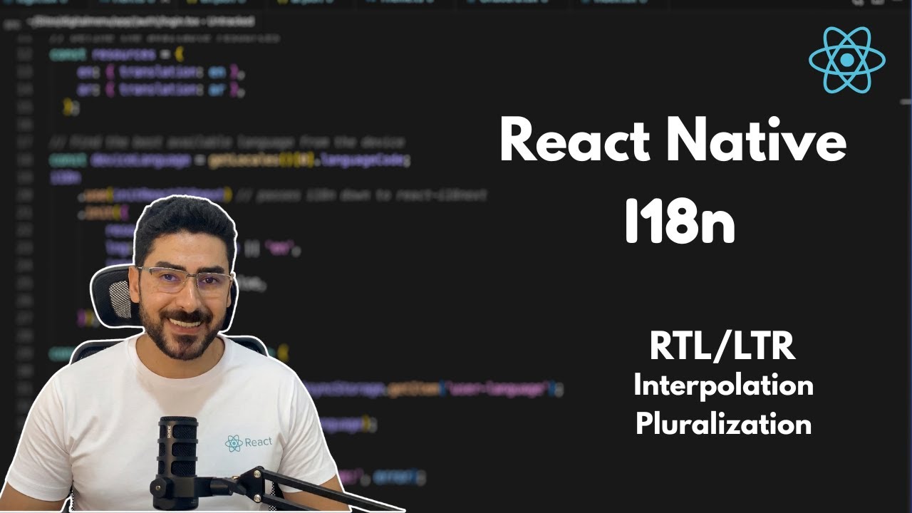 React Native i18next (Complete Guide): RTL, Interpolation & Detect