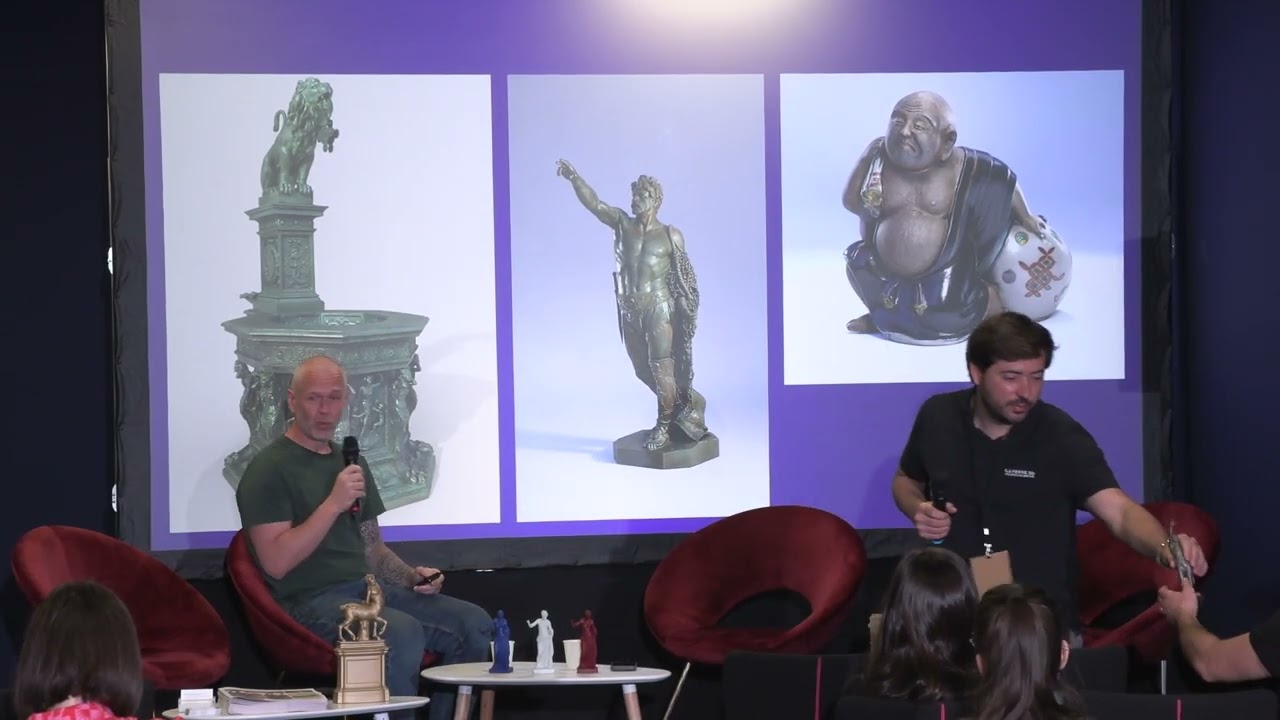 De l’œuvre originale numérisée en 3D au produit boutique