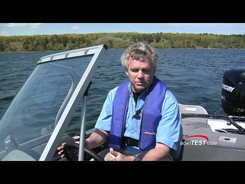 Crestliner 1650 Performance Boat Tests 2010 - By BoatTest.com