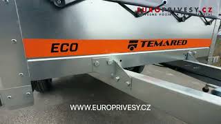 TEMARED ECO 2010 + plachta V-80cm | Euro PŘÍVĚSY
