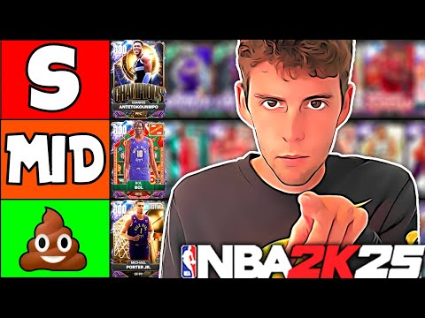 RANKING EVERY 100 OVERALL ON A TIER LIST! NBA 2K25 MyTEAM