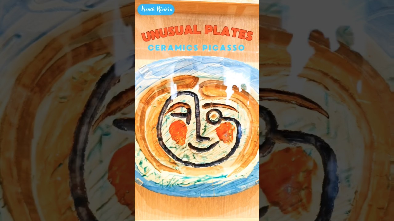 Extraordinary Picasso ceramics at Grimaldi Castle #picasso