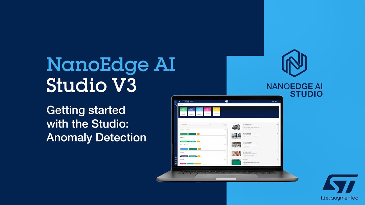 NanoEdge AI Studio V3 - Anomaly Detection demo