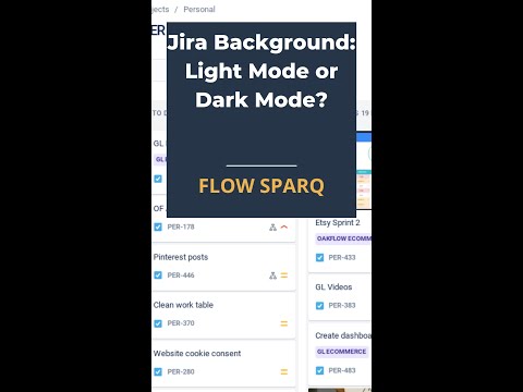 Jira background color: Light Mode vs. Dark Mode?