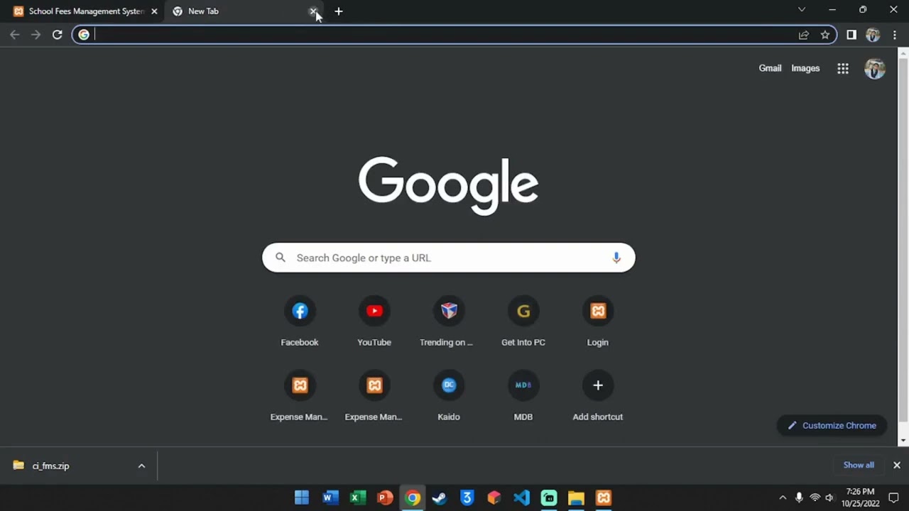 School Fees Management System in PHP Free Source Code!!