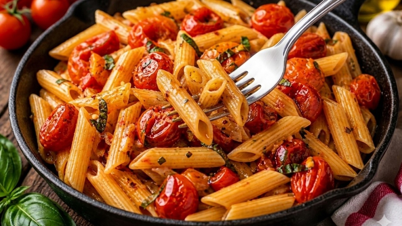 Few Ingredients, Big Flavor: Easy & Simple Penne Pasta Recipe
