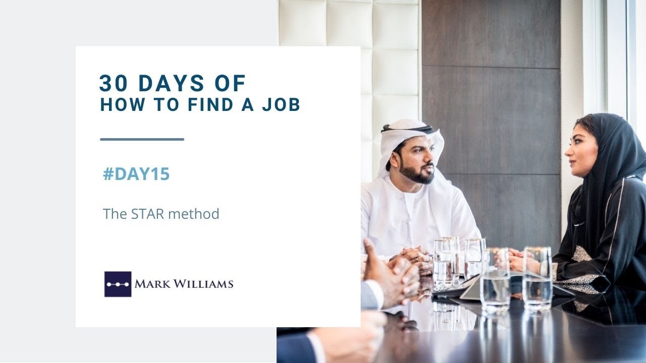 30 Days of how to find a job #DAY15 The STAR method