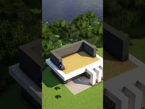 Minecraft Easy Modern House???? #minecraft