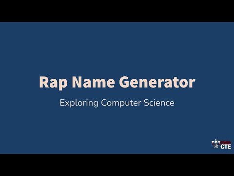 Rap Name Generator