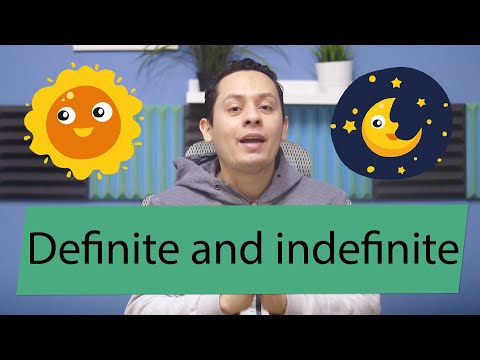 Arabic definite and indefinite - The definite articles