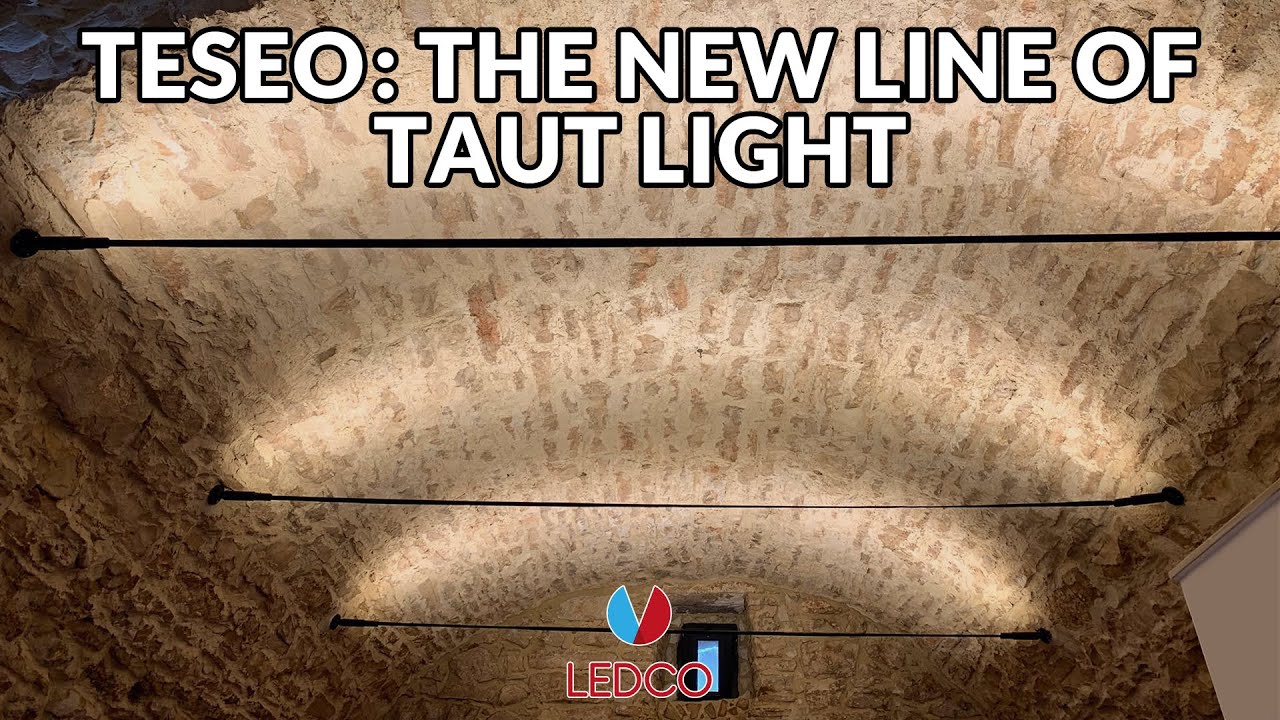 TESEO the new line of taut light for elegant and uniform lighting