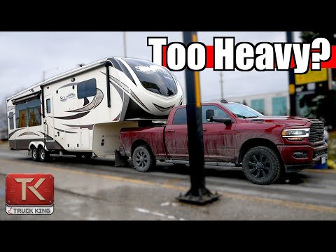 Too Much Trailer? Ram 2500 Hits the Scale to Find Out! + Answering Your Curt Crosswing Questions