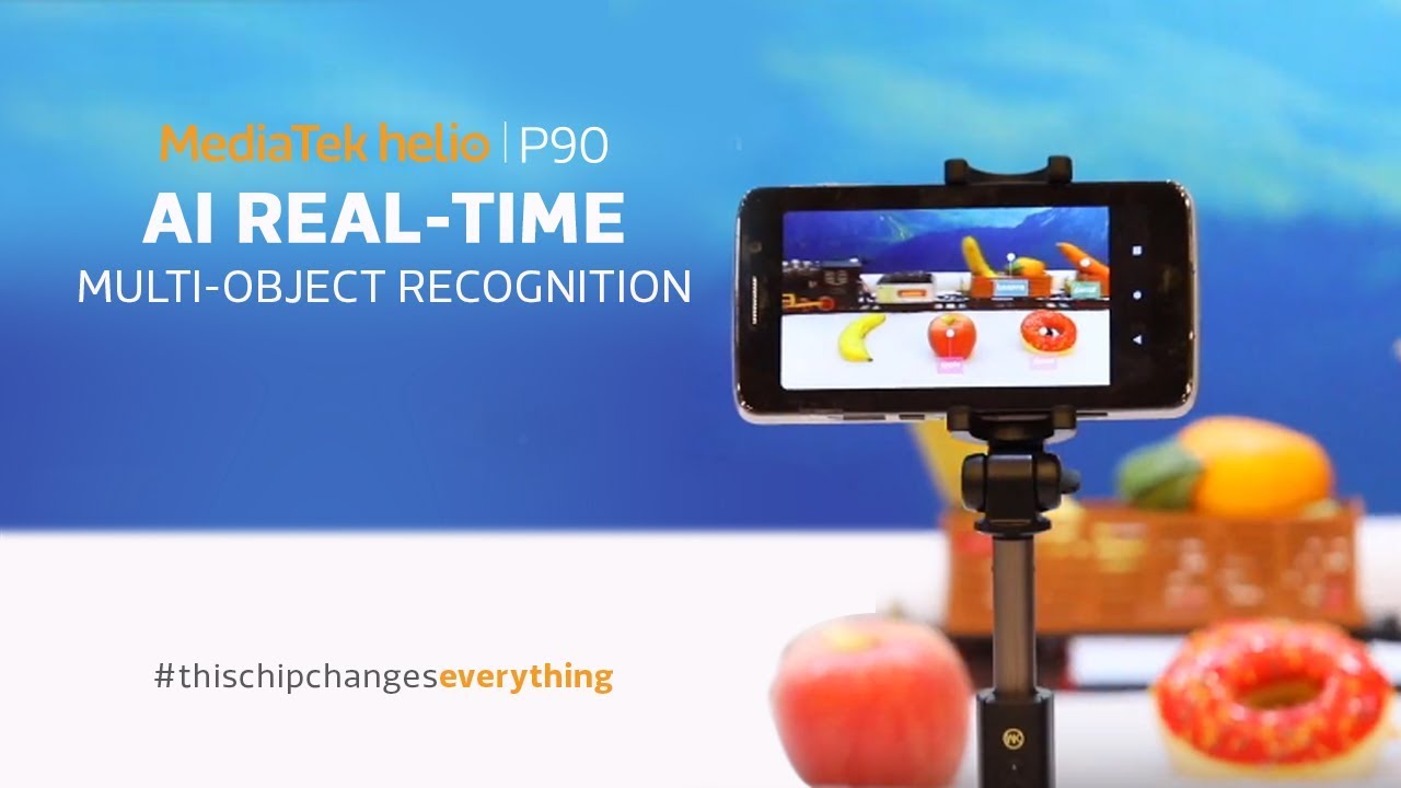 Real-time multi-object recognition using a smartphone