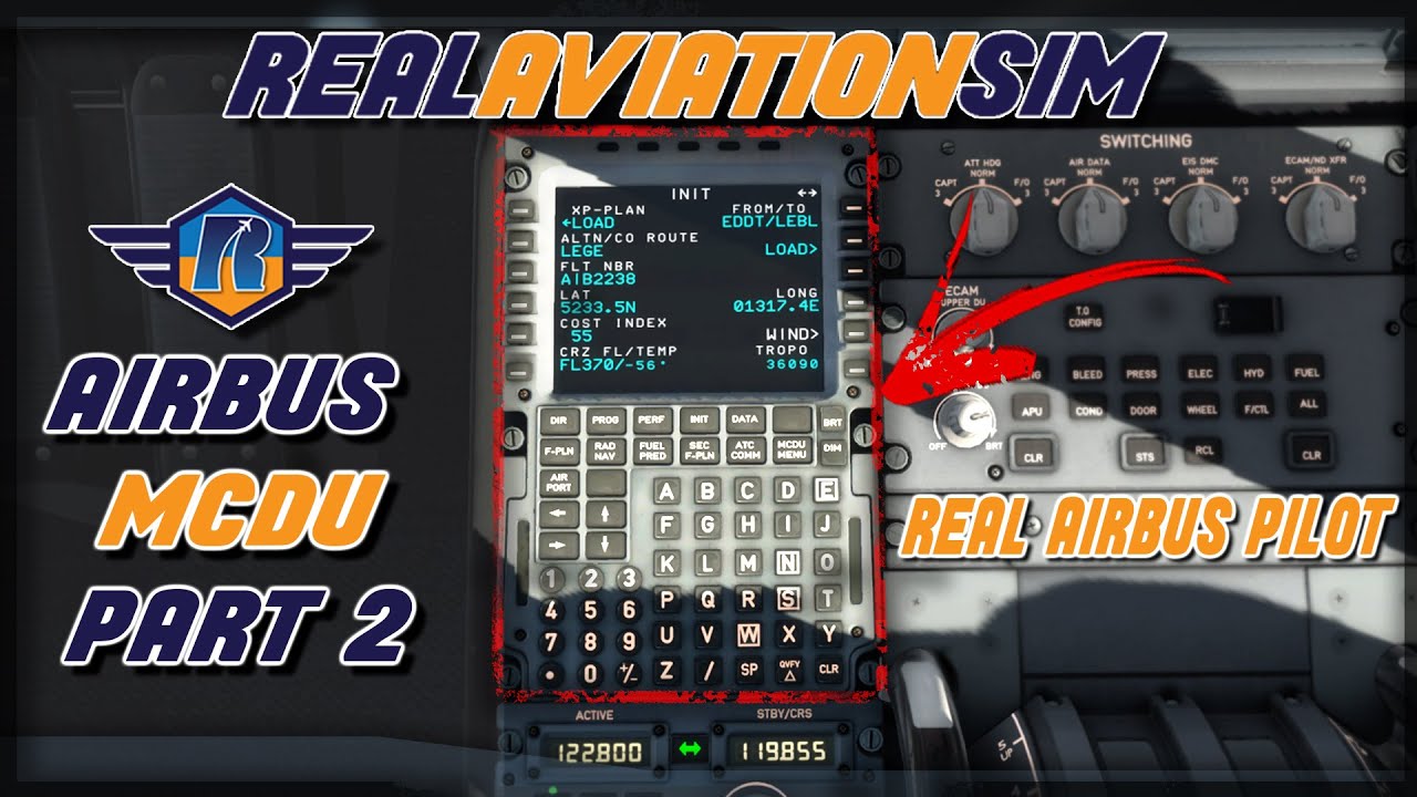 AIRBUS MCDU Tutorial parte 2 F-PLAN // REAL PILOT