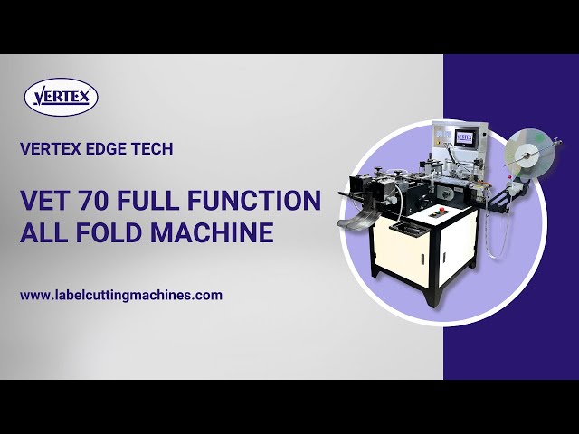 Garment Label Cutting Machines - VET-110 Automatic Ultrasonic Label ...