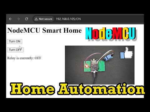 Ultimate Home Automation Using NodeMCU ESP8266 WiFi & Relay (2024)