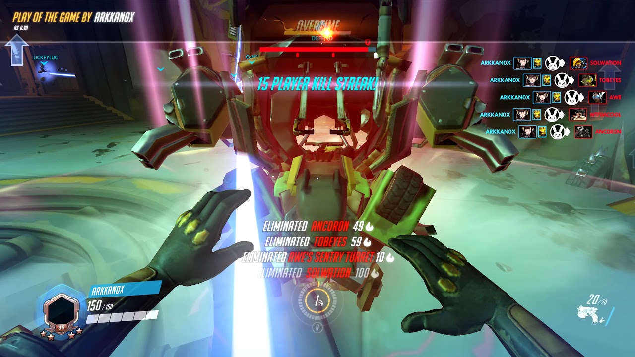 Dva 5 Kills