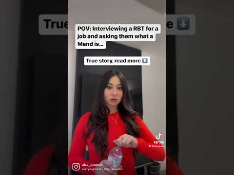 Don’t do this at your RBT interview!