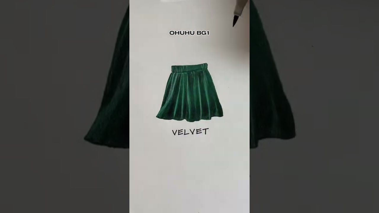 how to draw velvet | quick marker render