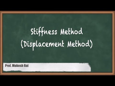 Stiffness Method(Displacement Method) - Matrix Method of Structural ...