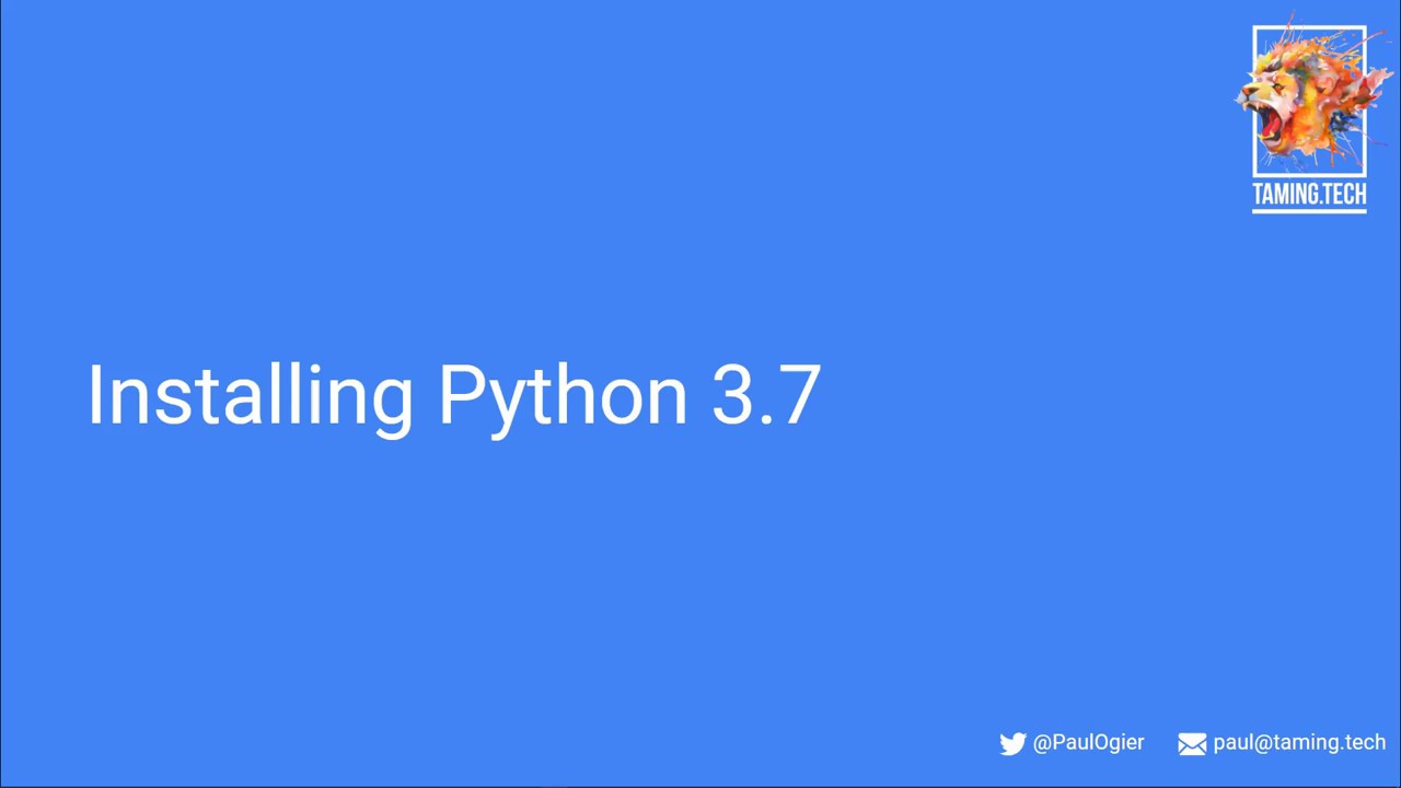 Installing python on Windows 10 using the Microsoft Store