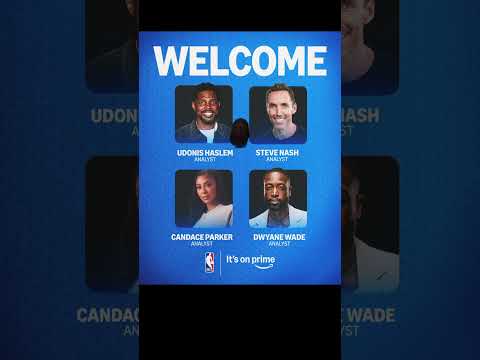 NBA analyst team for Amazon Prime Video 