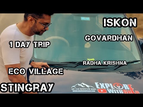 A one day road trip to Govardhan Eco Village, ISKON, Wada in our #StingRay