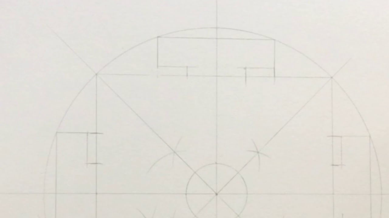How To Draw The Moon Yantra (Part 2) [sideways]