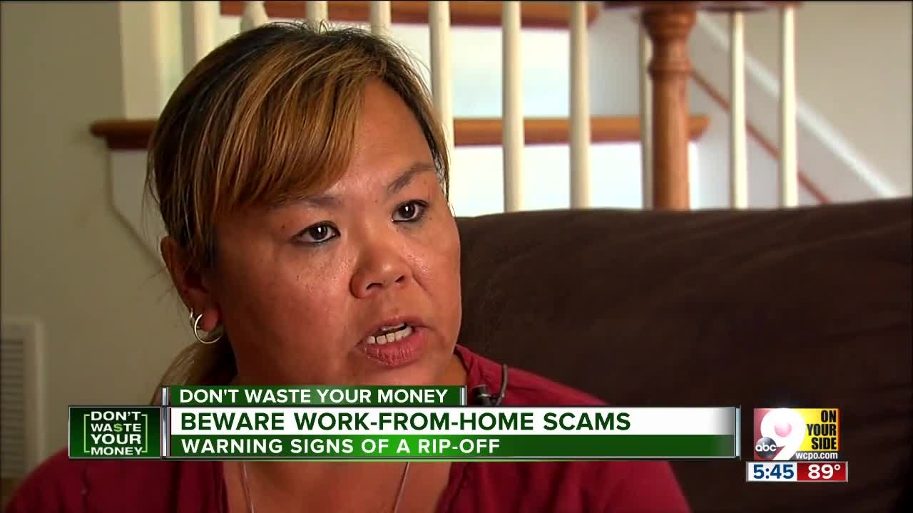 How to avoid work-from-home scams