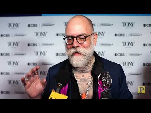 Tony Winner David Zinn Chats with Playbill After Winning Best Scenic Design of a Play