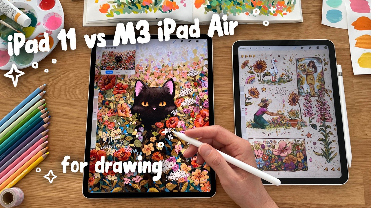 🤗 iPad Air M4/M3 or iPad A16 for PROCREATE?
