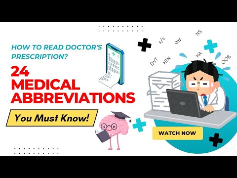 Medical Abbreviations| Test Your Grip on Prescription Abbreviations