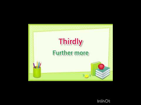stop using firstly, secondly, thirdly....|advanced English for email|formal english