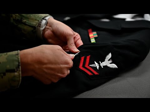 Air Force Mortuary Affairs Operations – Preparing Uniforms for the Fallen