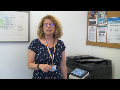 Multi-functional device instructions (for printing, photocopying and scanning)