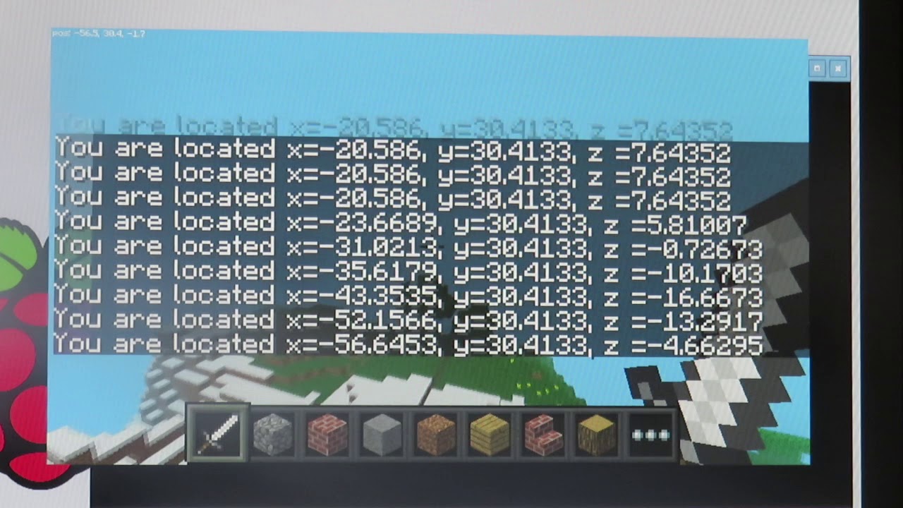 Raspberry Pi & Minecraft & Python: Coding Your First Game Loop