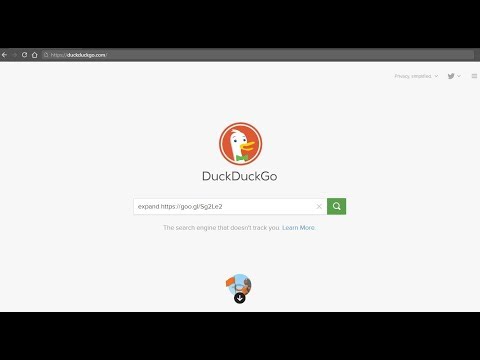 How to See Original URL in Shorten Links Using #DuckDuckGo Search Engine
