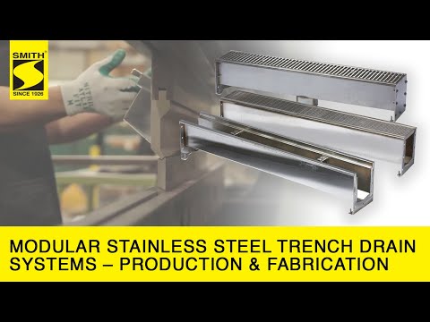 Modular Stainless Steel Trench Drain Systems – Production & Fabrication at Jay R. Smith Mfg. Co.
