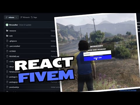 FiveM React UI Integration with GitHub src code: Custom Game Interface | Gta 5 | FiveM | JavaScript