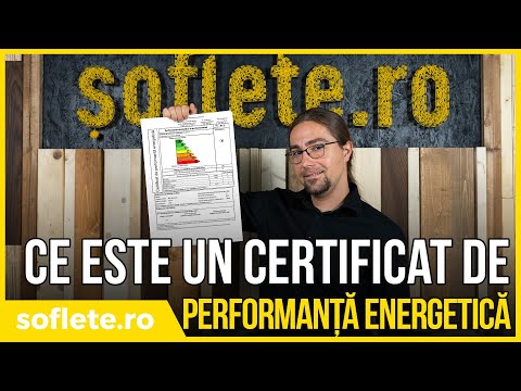 Ce este un CERTIFICAT de PERFORMANȚĂ ENERGETICĂ și la ce îți trebuie?