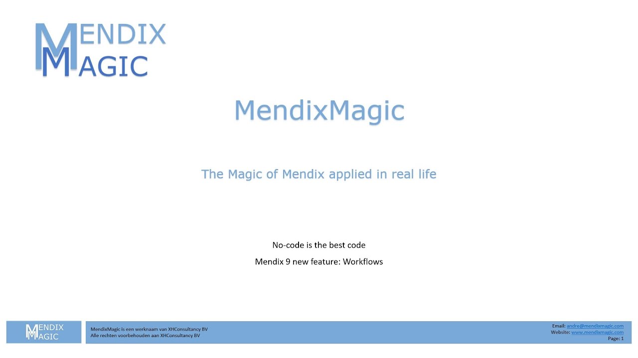 Demo on Mendix 9: Workflow - Employee Onboarding
