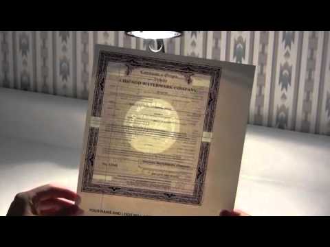 Certificate of Origin WM Serena Video