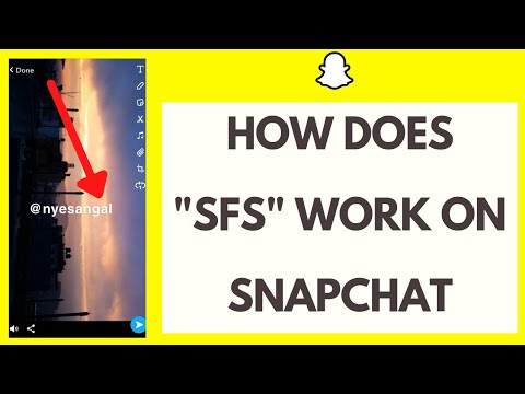 How To Do SFS On Snapchat
