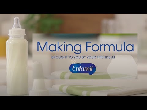 How to Prepare a Bottle for Newborn? (3 Easy Steps) | Making Enfamil A+ Powder formula