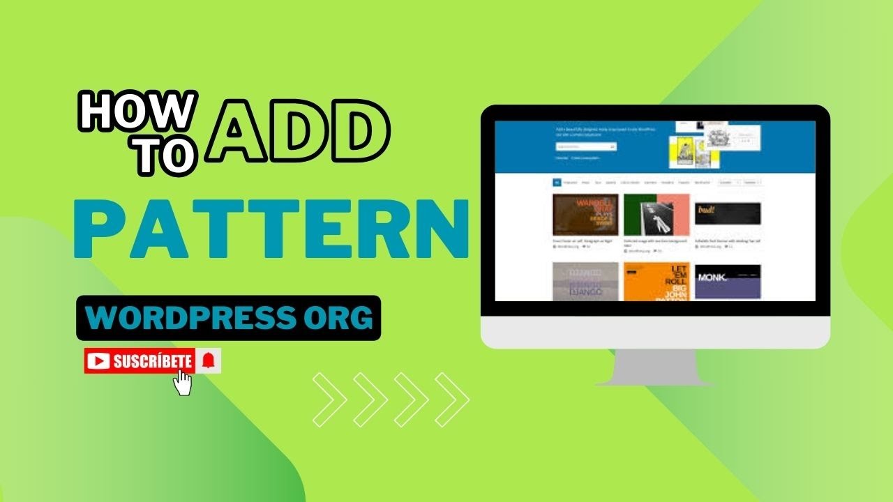 How To Add Pattern With WordPress.org (Step-By-Step Tutorial)