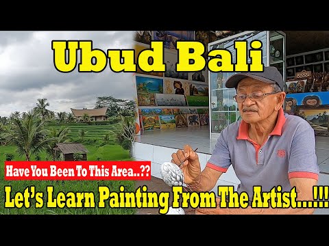 Have You Been To This Area..??? Painting Class In Ubud | Bali Update Situation