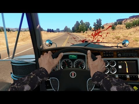 ATS - Natasha's Adventures - Amusing Hands - American Truck Simulator Online - 1rst Person Mod