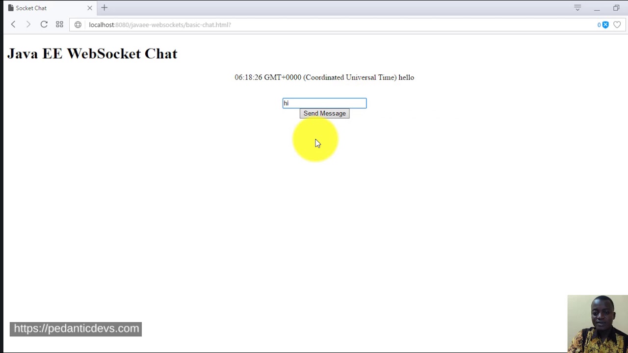 Java EE WebSockets Example Tutorial